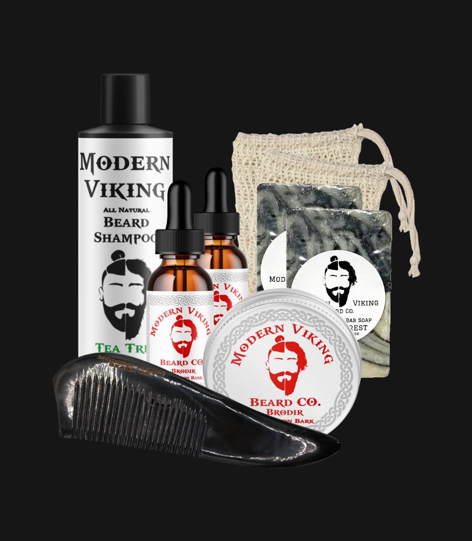 The Odin Beard Bundle – Modern Viking Beard Co.